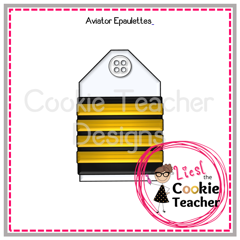 Aviator Epaulettes – The Cookie Teacher