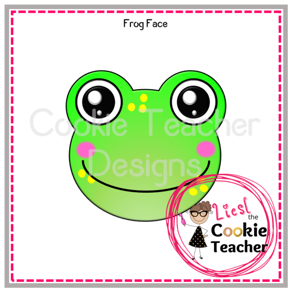 Frog Face – The Cookie Teacher