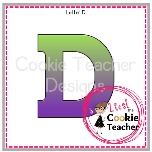 Square Capital D – The Cookie Teacher