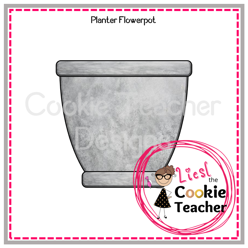 Planter Flowepot – The Cookie Teacher