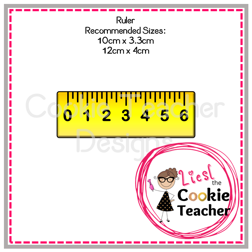 Ruler – The Cookie Teacher