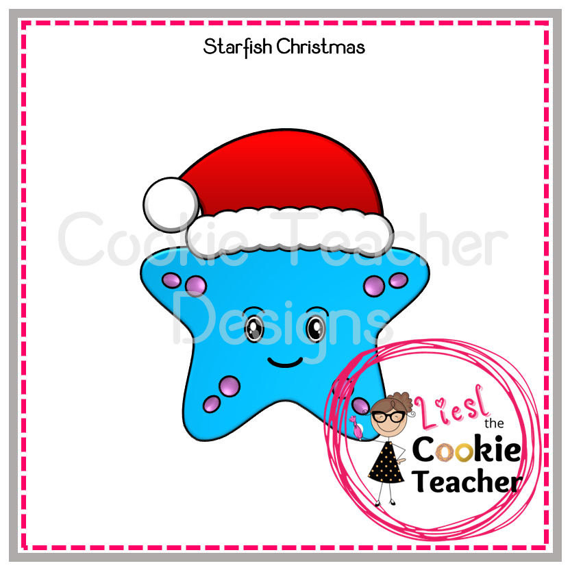 Christmas Starfish – The Cookie Teacher