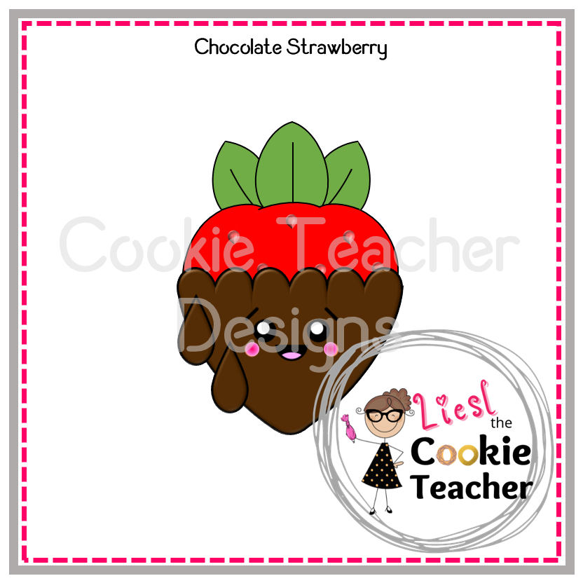 Strawberry Chocolate – The Cookie Teacher