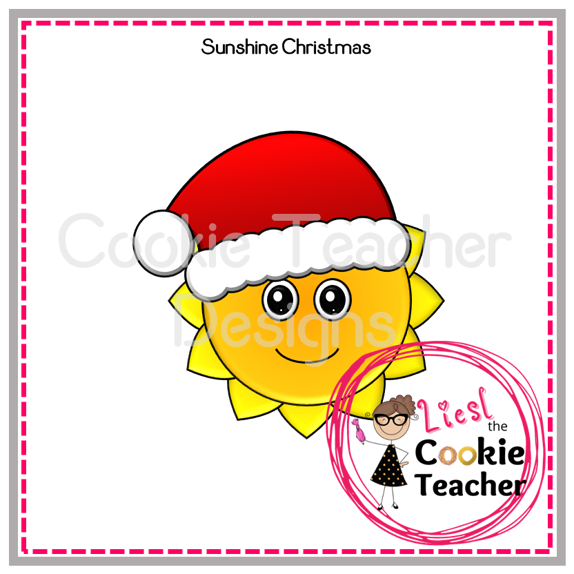 Christmas Sunshine – The Cookie Teacher