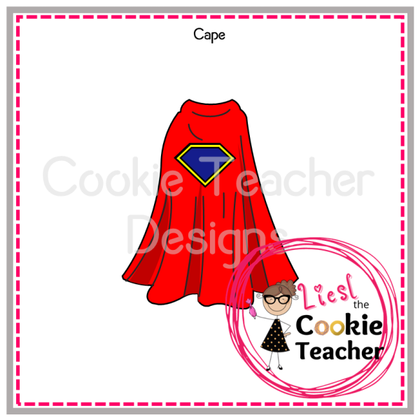 Cape – The Cookie Teacher