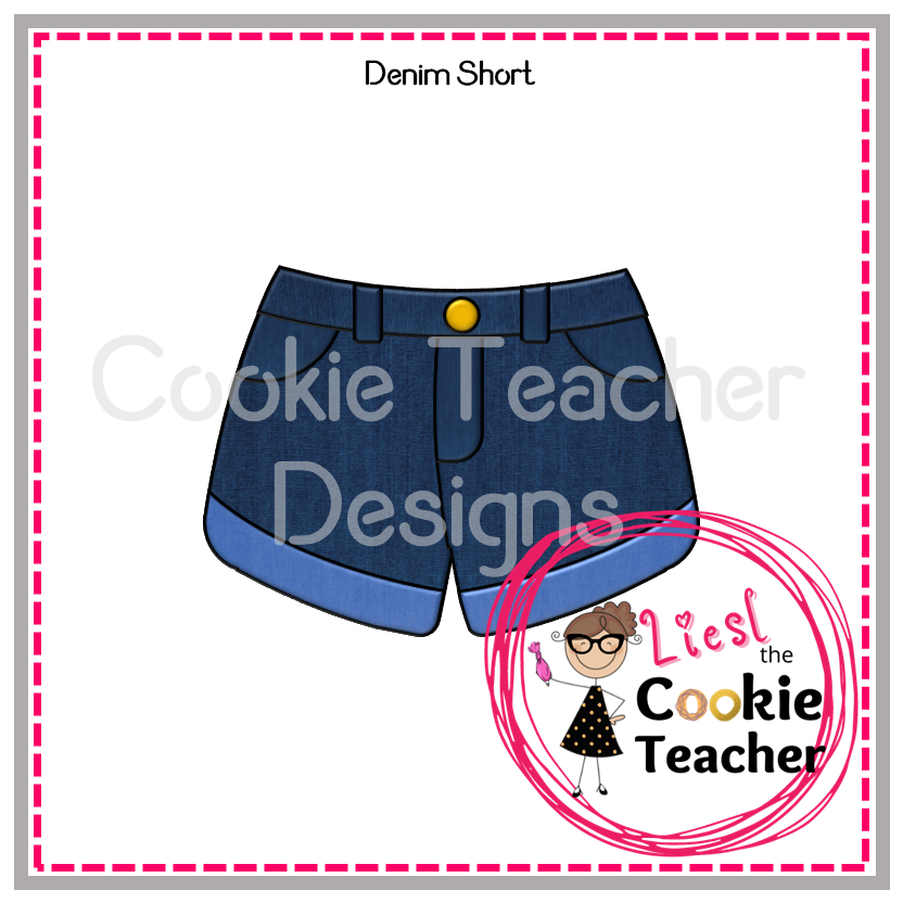 Denim Shorts – The Cookie Teacher