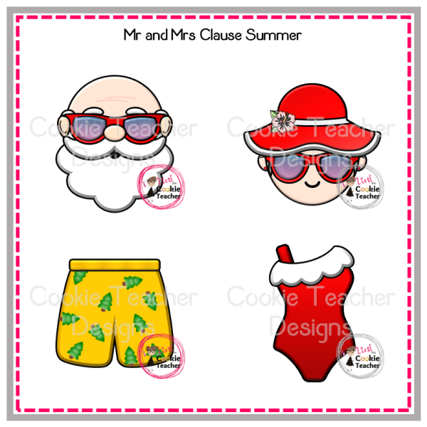 Mr and Mrs Clause Summer – The Cookie Teacher