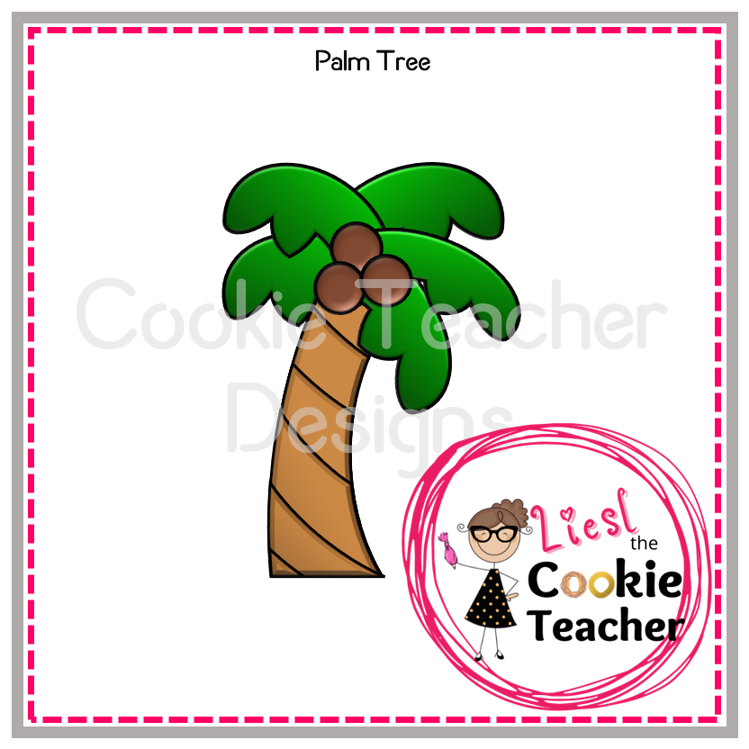 Palm Tree – The Cookie Teacher