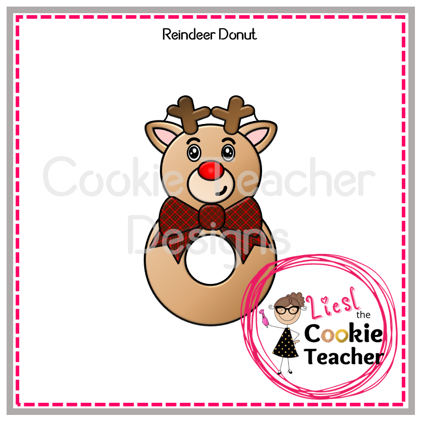 Donut Reindeer – The Cookie Teacher