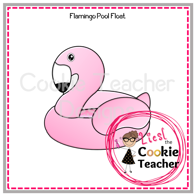 Flamingo Pool Float – The Cookie Teacher