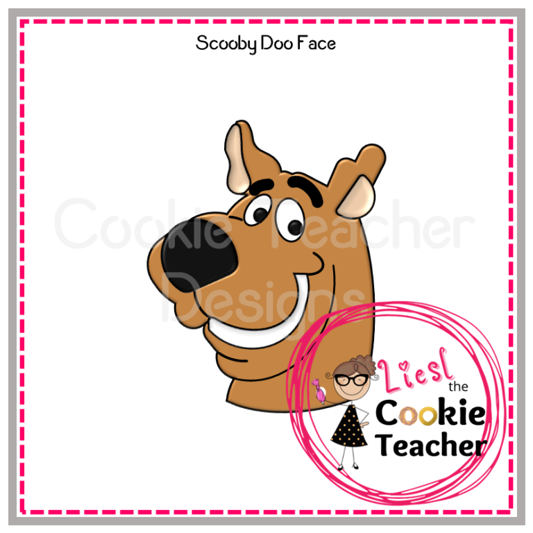 Scooby Doo Face – The Cookie Teacher