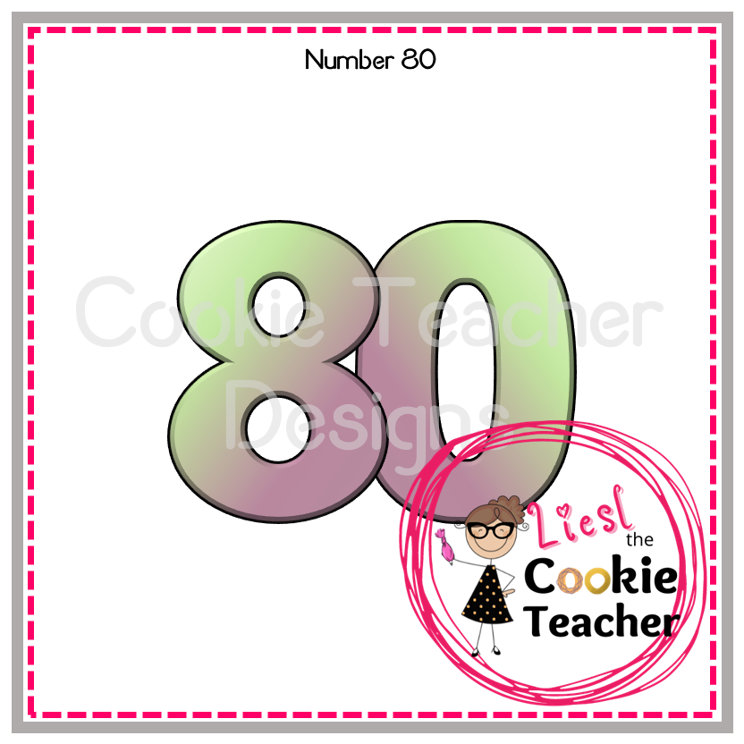 Number 80 – The Cookie Teacher